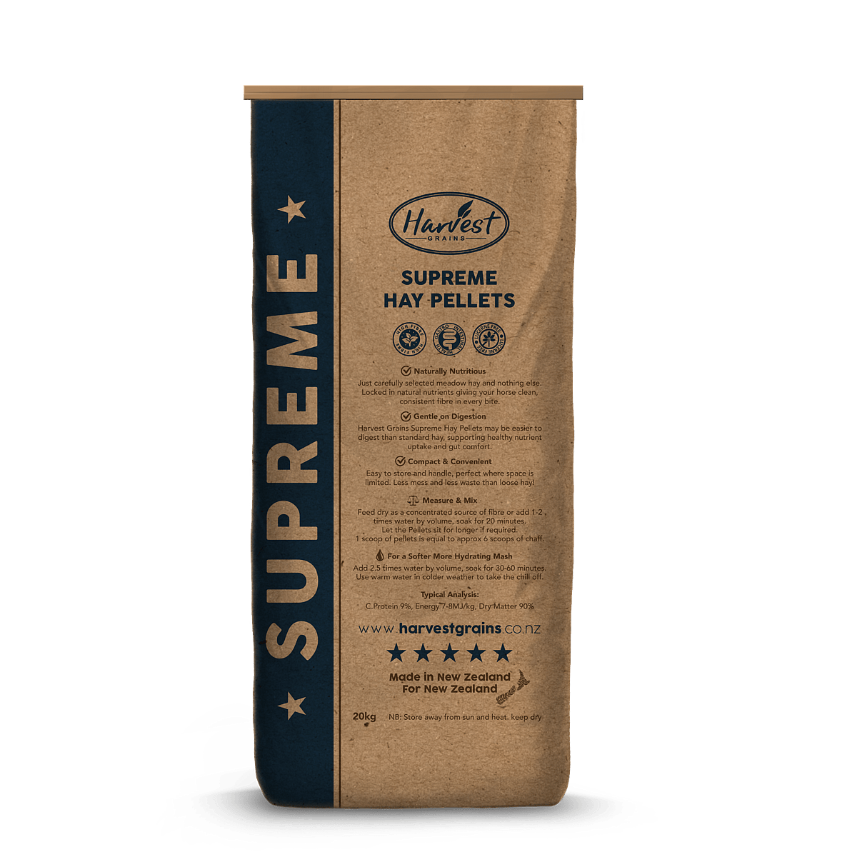 Supreme Hay Pellets® | Harvest Grains Ltd
