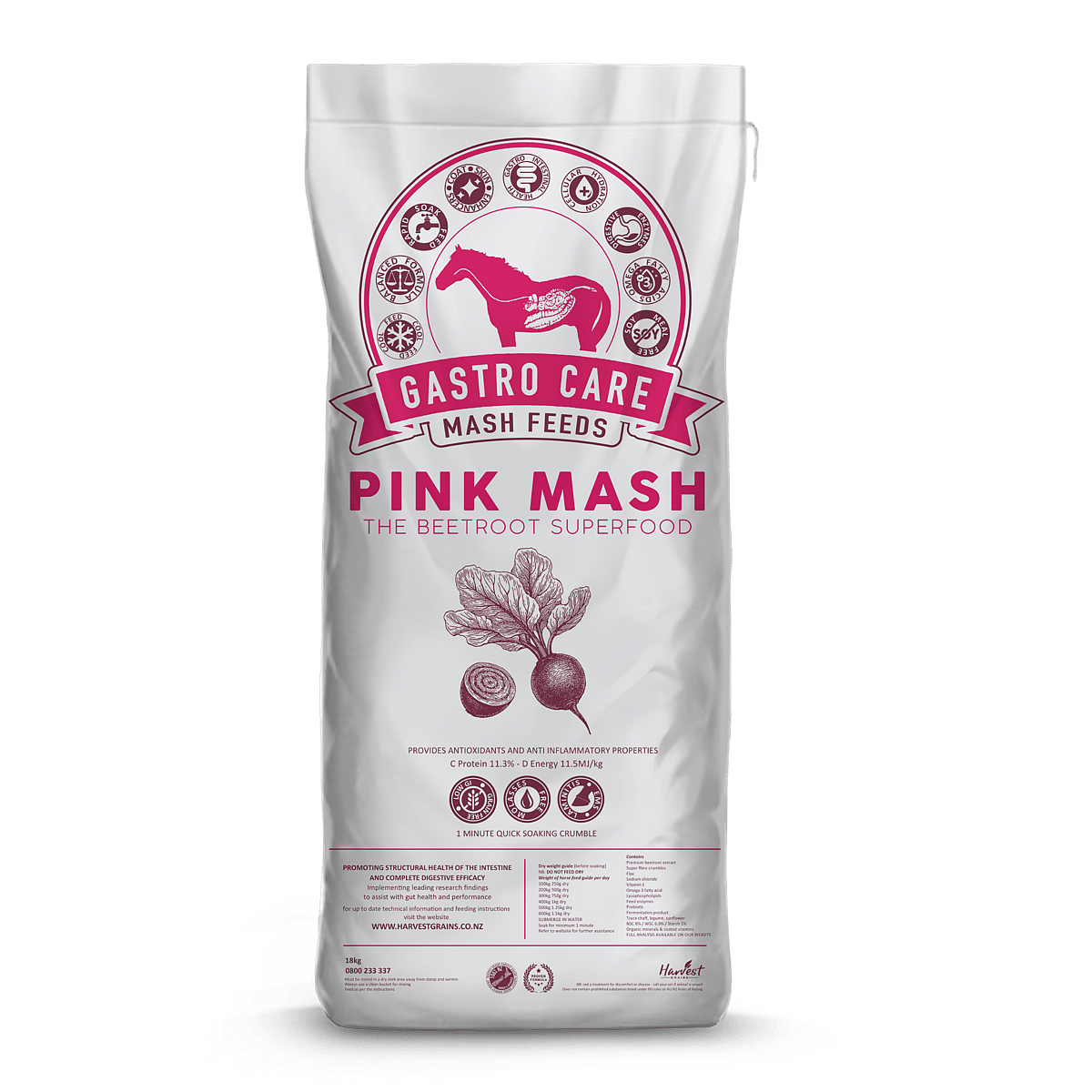 Harvest Grains Ltd | Pink Mash | Premium Quality Horse Feed