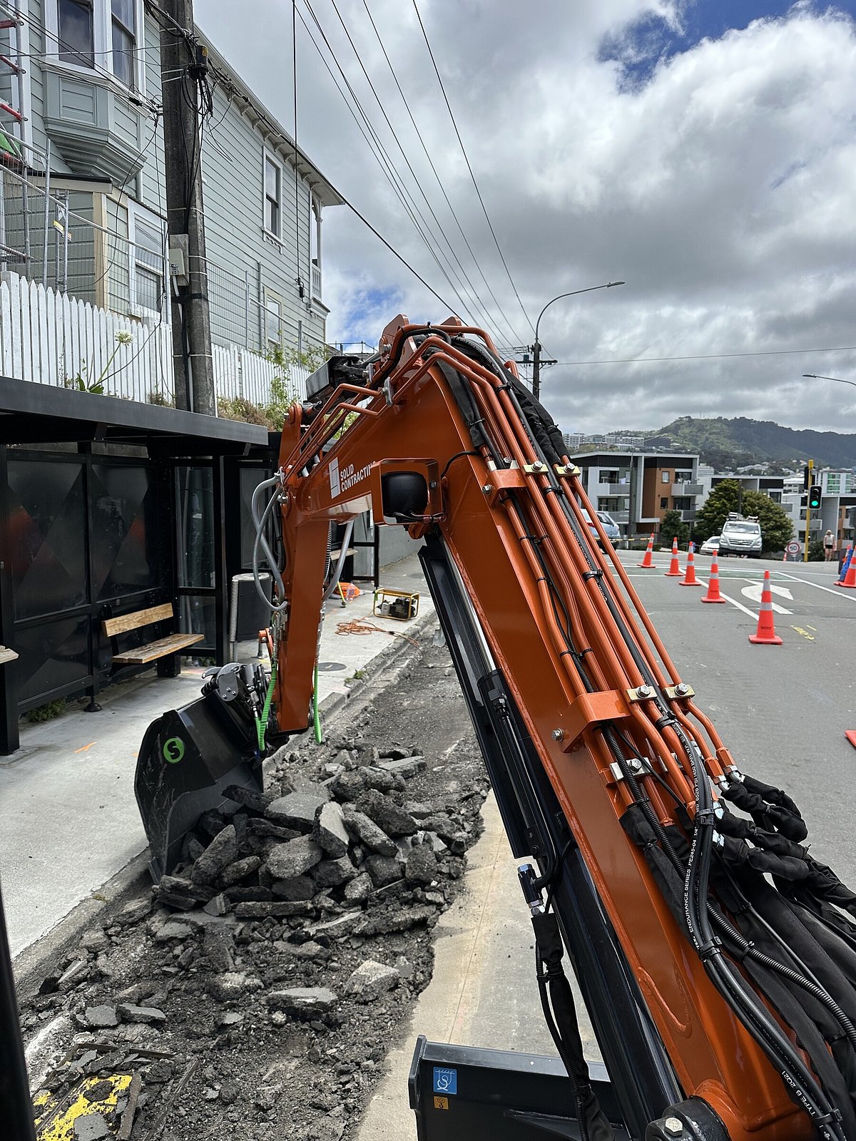 Mount Cook Bus Stop Safety Improvement | Solid Contracting