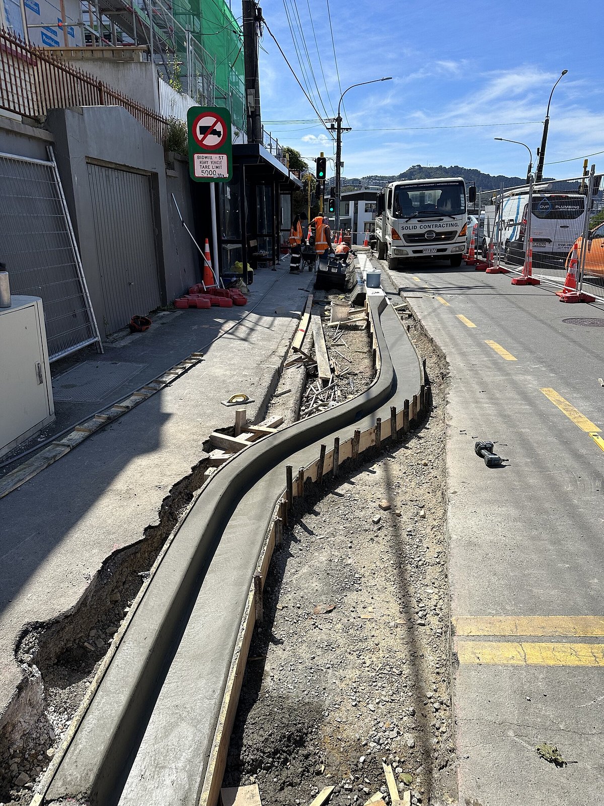 Mount Cook Bus Stop Safety Improvement | Solid Contracting