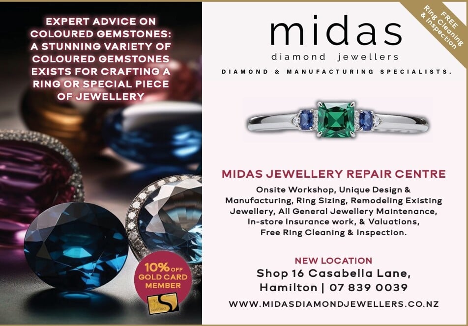 Expert advice on coloured Gemstones! | Midas Diamond Jewellers