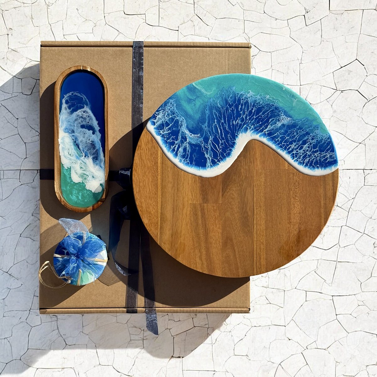 Gift Sets - Papamoa Resin Art | Nicki McLaren Art