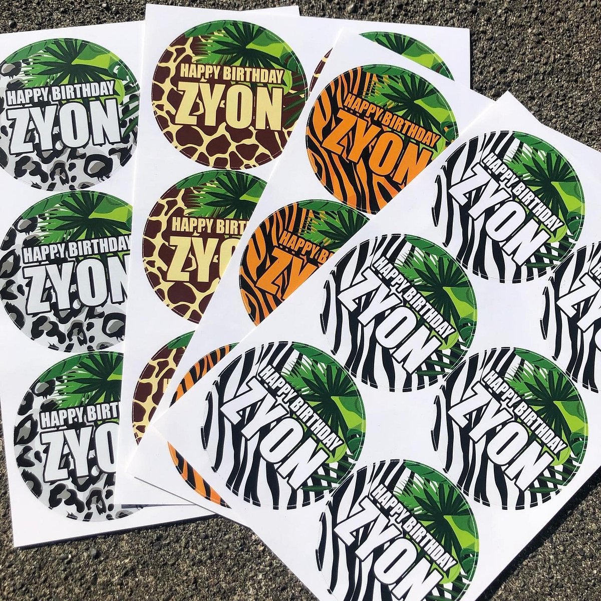 Party favour stickers | Stickers ‘n’ Stuff NZ