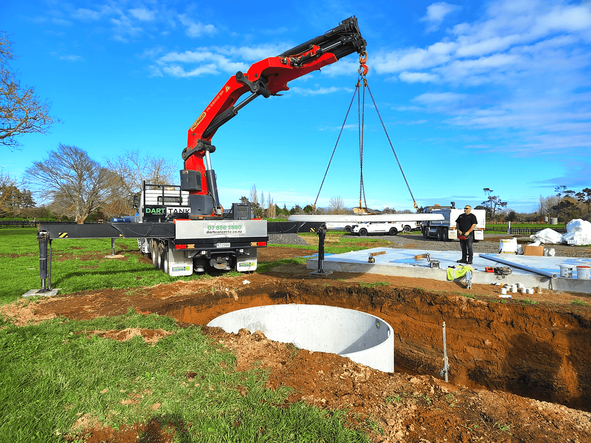 22500L Heavy Duty Water Tank | Dart Concrete