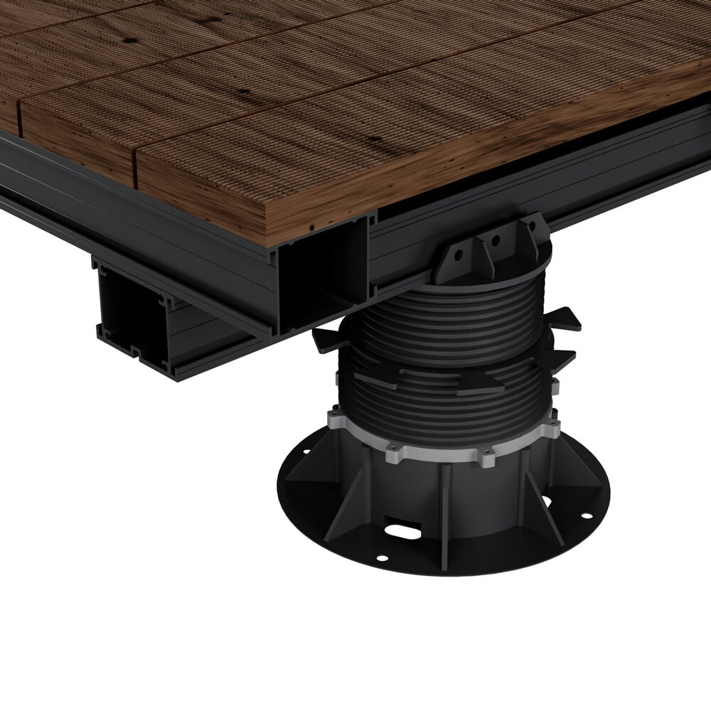 Aluminium Deck Framing & Pedestals | Aluminium Subframes NZ | TreadTech